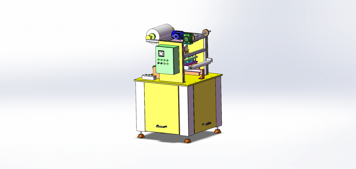 High-Efficiency Sealing Machine drawing Download Now! - MechStream