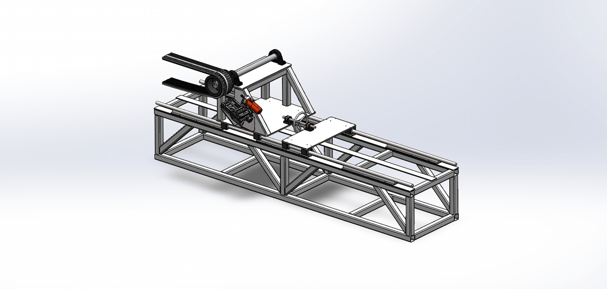 High-Performance V-Belt Grinder Drawing Download - MechStream