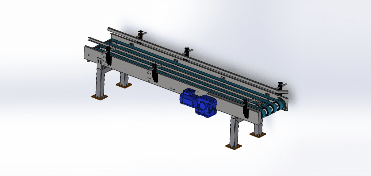 Belt Conveyor Drawing: Free Download - MechStream
