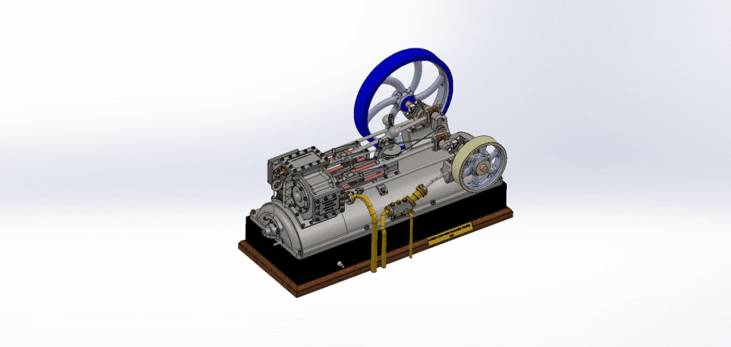 Garrett Composite Stationary Engine Drawing: Get the Plans! - MechStream