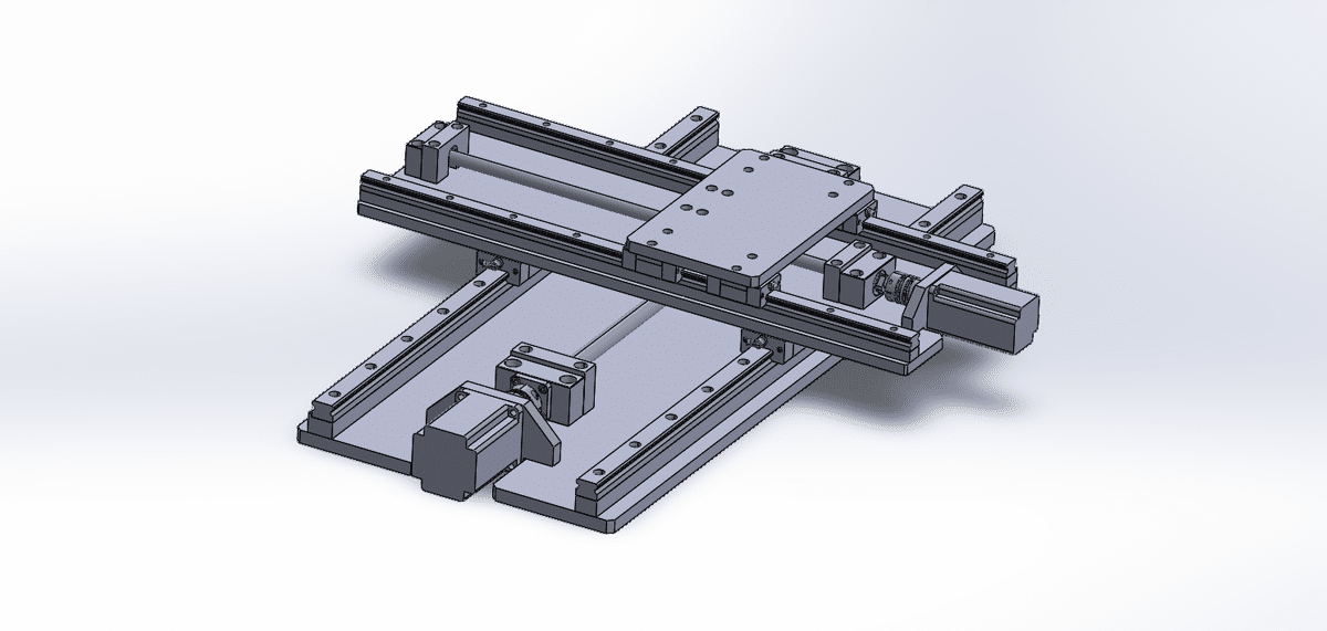 Precision Power: Large-Stroke X-Y Slide Drawing - MechStream
