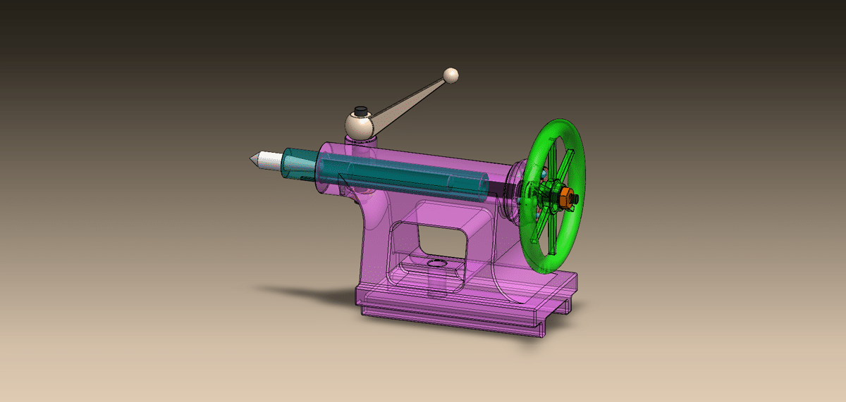 Precision Lathe Center Drawing: Free Download! - MechStream