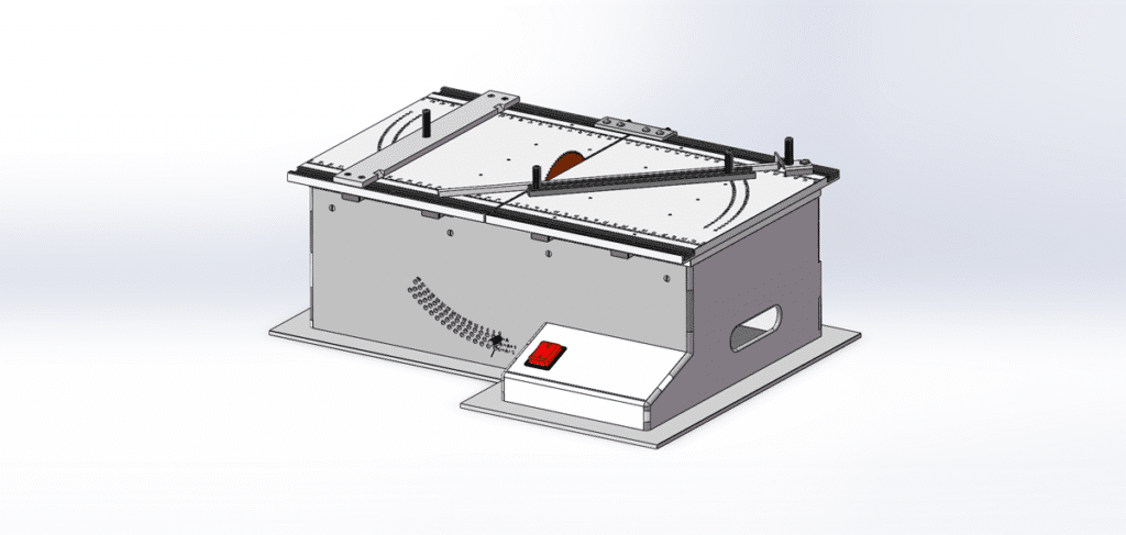 Master Circular Saw Machine Drawing - MechStream