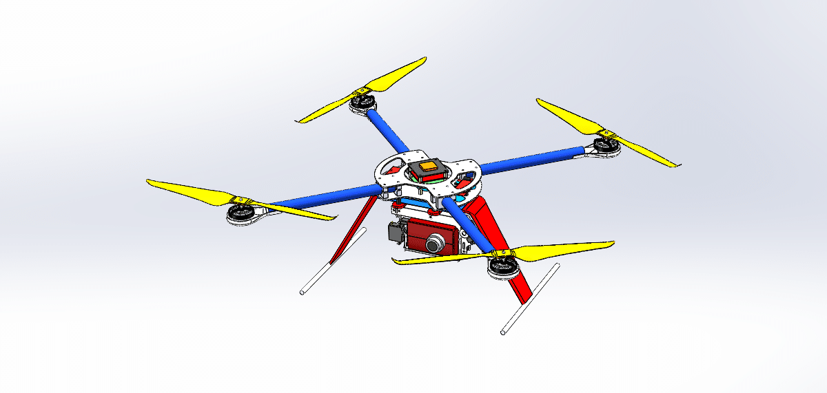 Ultimate Q9 Quadcopter Drawing: Free Download! - MechStream