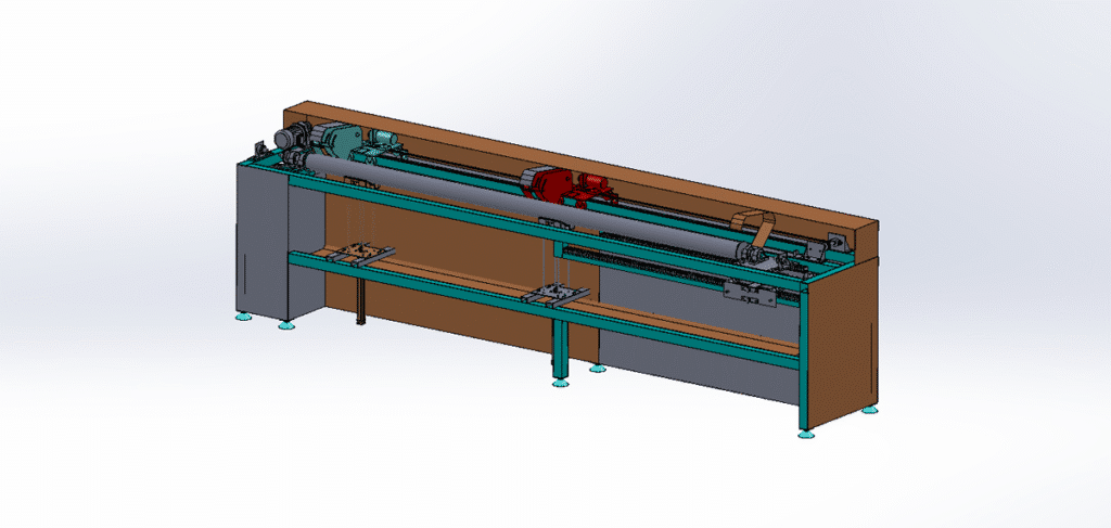 Precision Steel Pipe Polishing Machine Drawing: Free Download! - MechStream