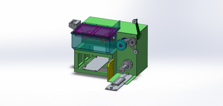 Powerful Wire Drawing Machine Drawing: Free Blueprint - MechStream