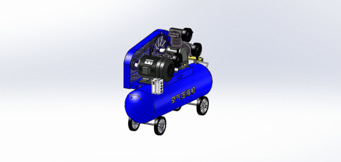 Power Air Compressor Drawing: Free Downloads - MechStream