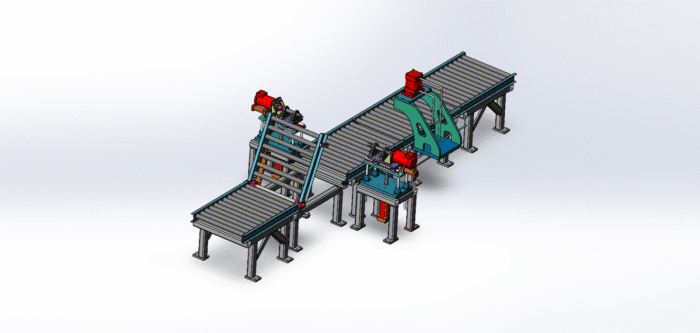 Efficient Logistics: Free Automated Conveyor Drawing Download - MechStream