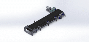 Industrial Conveyor Belt Drawing: Free Download - MechStream