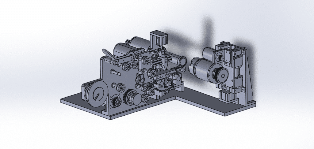 FREE CNC Film Laminating Machine Drawing Download - MechStream