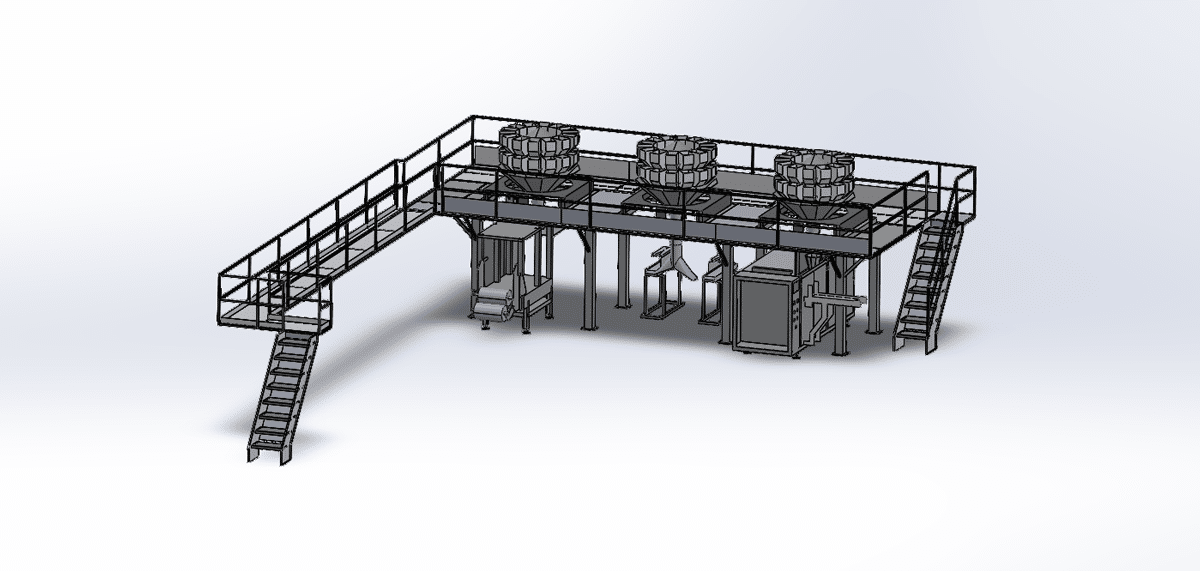 Free Food Processing Production Line Drawing: Download Now! - MechStream