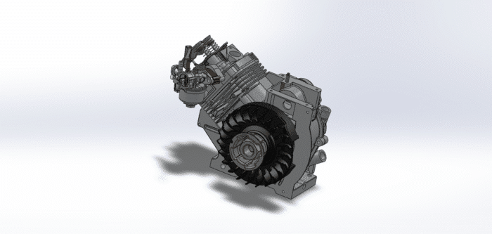 Master Four-Stroke Engine Drawing: Free Download! - MechStream