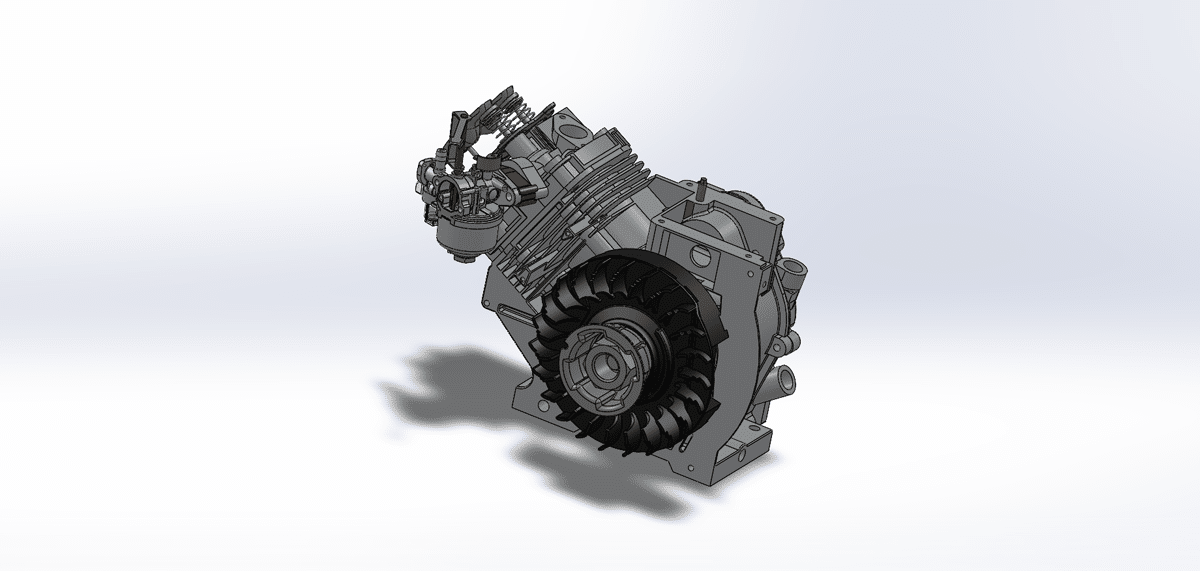 Master Four-Stroke Engine Drawing: Free Download! - MechStream