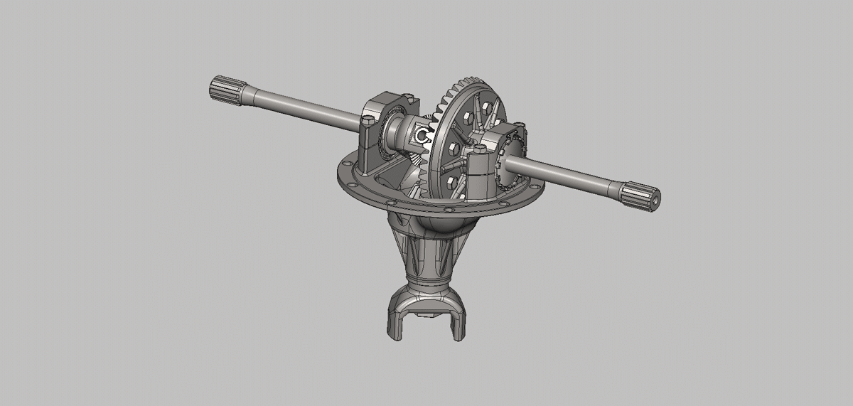 Download Gear Differential Drawing for Free! - MechStream