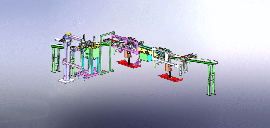 Automated Filling Line Drawing: Free Download! - MechStream