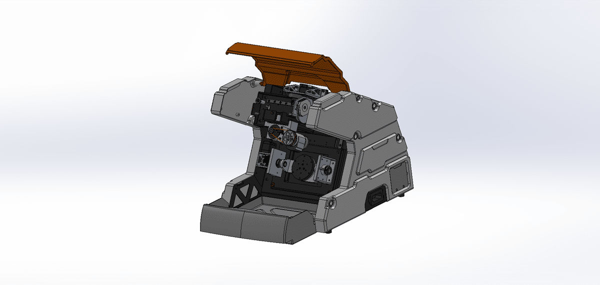 Free Japanese CNC Milling Machine Drawing Download - MechStream