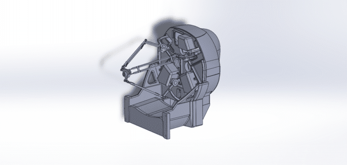 Free Parallel Manipulator Robot Drawing Download - MechStream