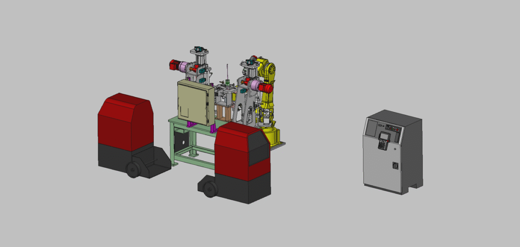 Free Robot Automatic Welding Machine Drawing! - MechStream