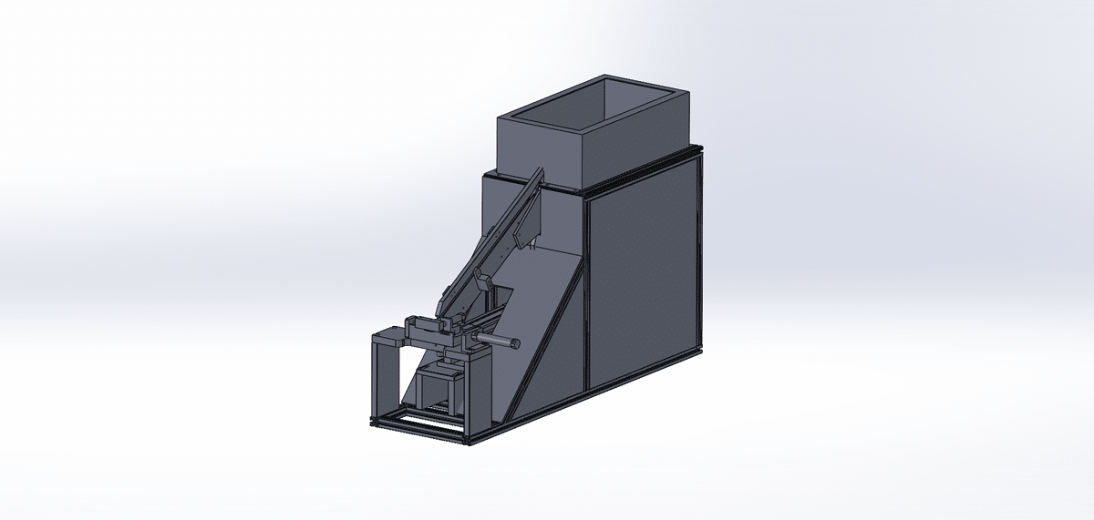 Powerfully Precise: Free Screw Feeding Mechanism Drawing - MechStream