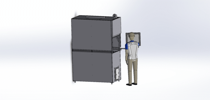 Download Ultimate Small Vertical Stacker Drawing for Free! - MechStream