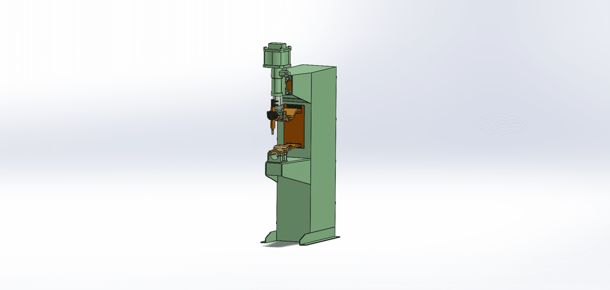 High-Performance Spot Welding Machine Drawing: Free Download - MechStream
