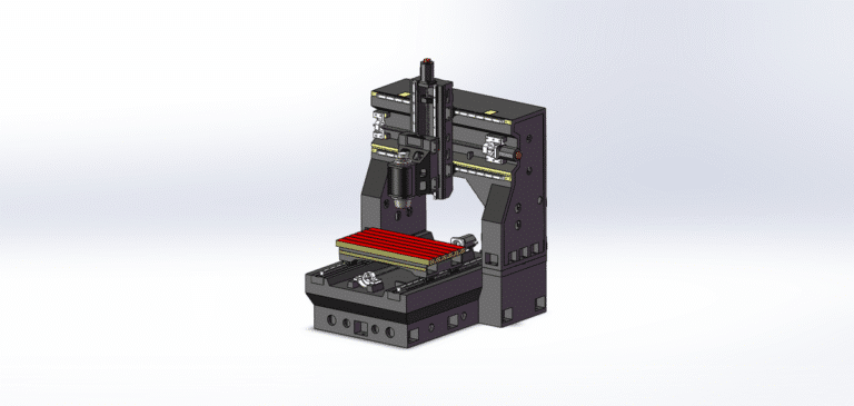 Get Your Free 1200x600 Small Gantry CNC Milling Machine Drawing Now ...