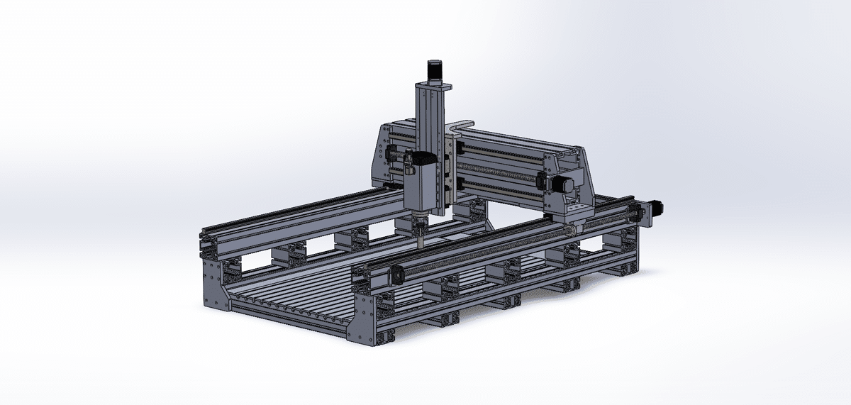 Unlock Your Free DIY CNC Gantry Milling Machine Drawing - MechStream