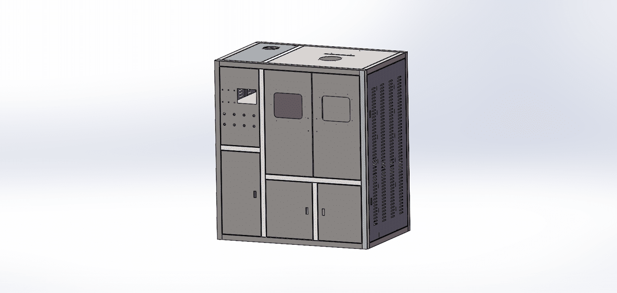 Download Your Ultimate Equipment Housing Control Panel Drawing - MechStream