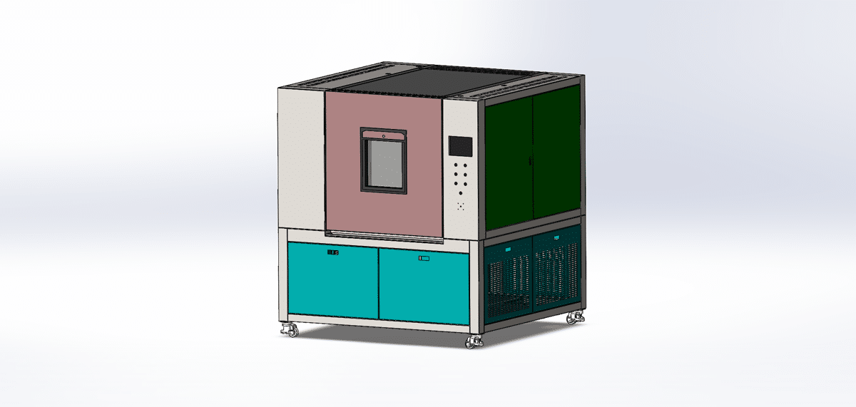 Instant High Temperature Environmental Chamber Drawing - MechStream