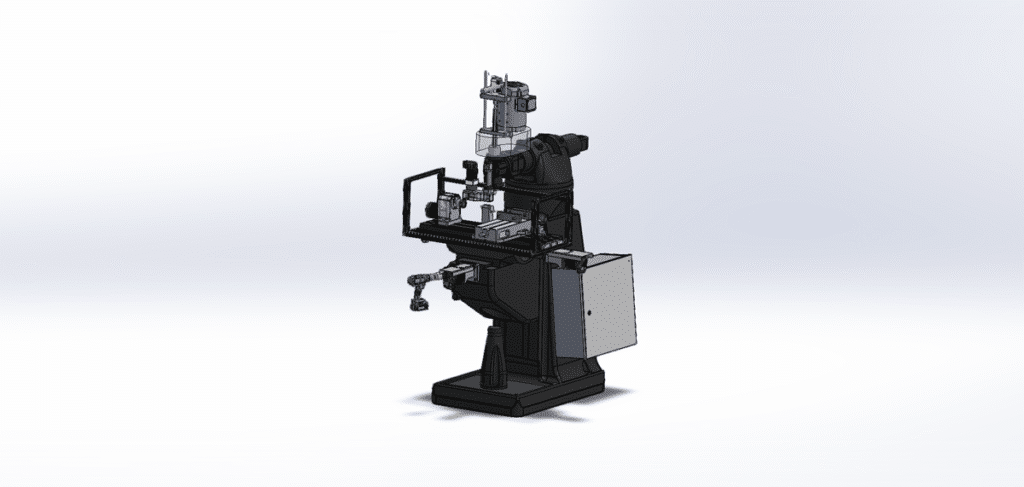 Classic M-Head Milling Machine Drawing: Free Download Now! - MechStream