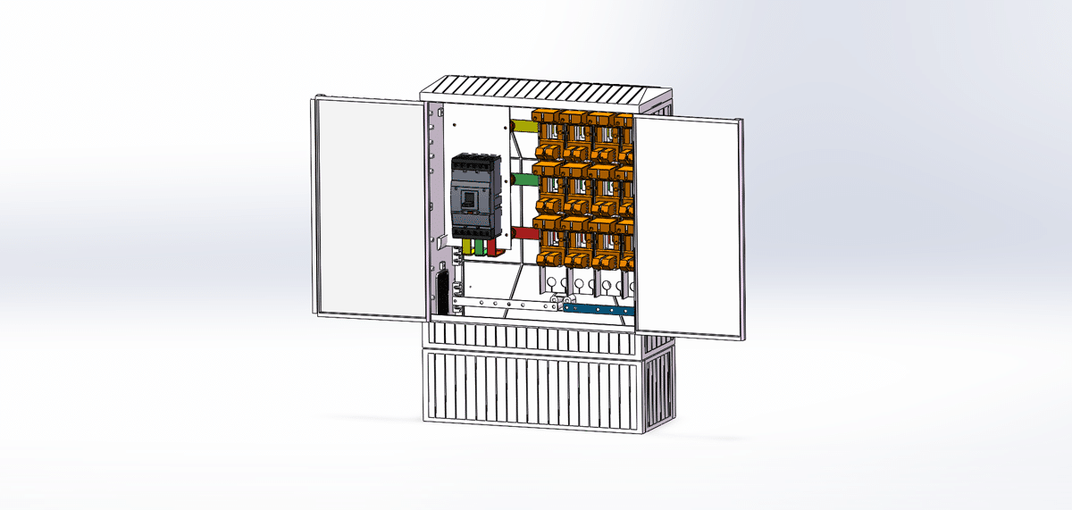 Instant 3D SMC Cable Branch Box Drawing - MechStream