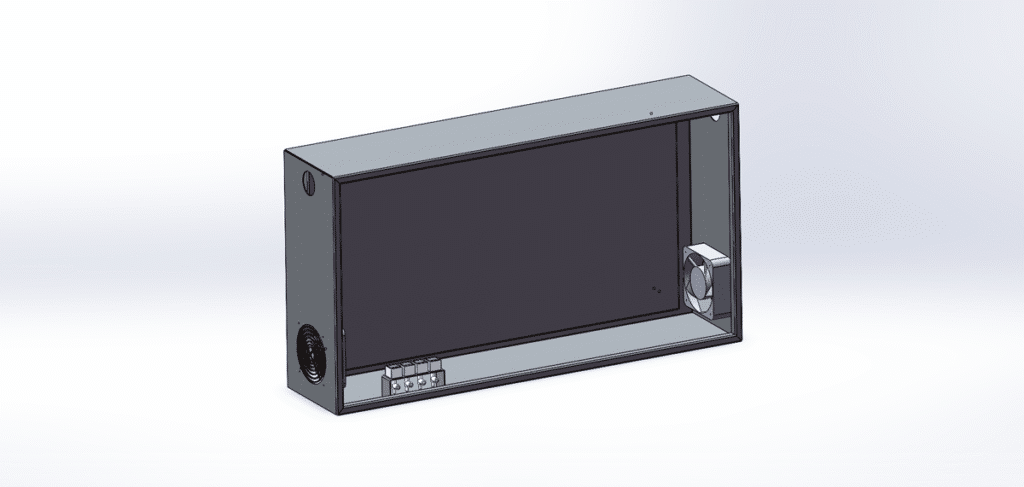 Download Essential Sheet Metal Control Box Drawing - MechStream
