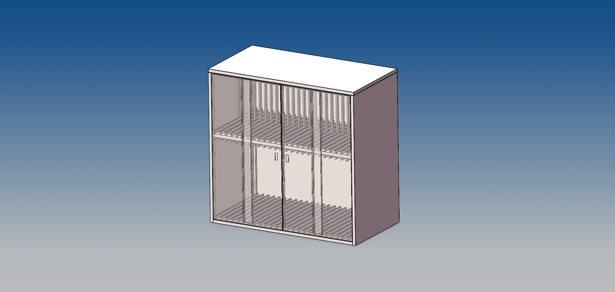 Download Your Essential Steel Mesh Cabinet Drawing - MechStream