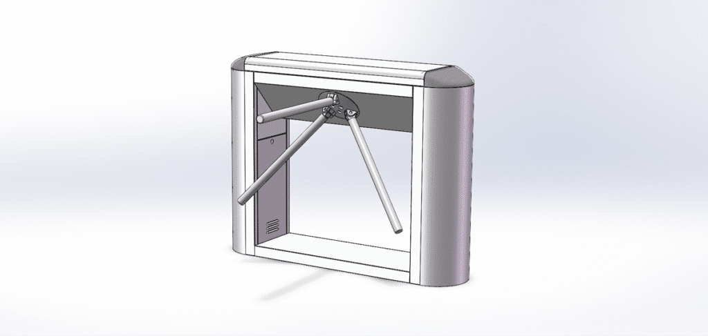 Access Your Complete Three-Roller Gate Drawing - MechStream