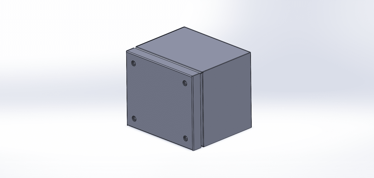 Grab Versatile 300-300-120 Enclosure Drawing Free Download Now - MechStream