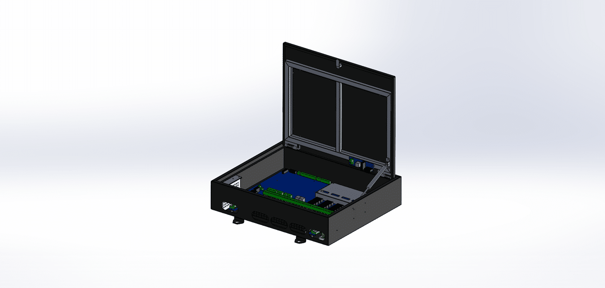 Innovative Modular Data Center Prototype Drawing Free Download - MechStream