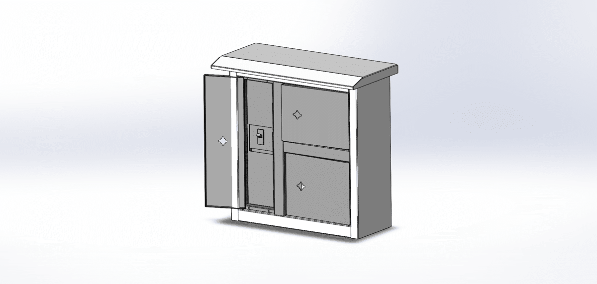 Essential Electricity Meter Box Drawing Residential Free Download ...