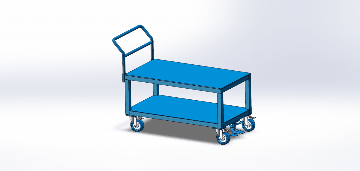 Essential General Handcart Drawing Simple Utility Free Download ...
