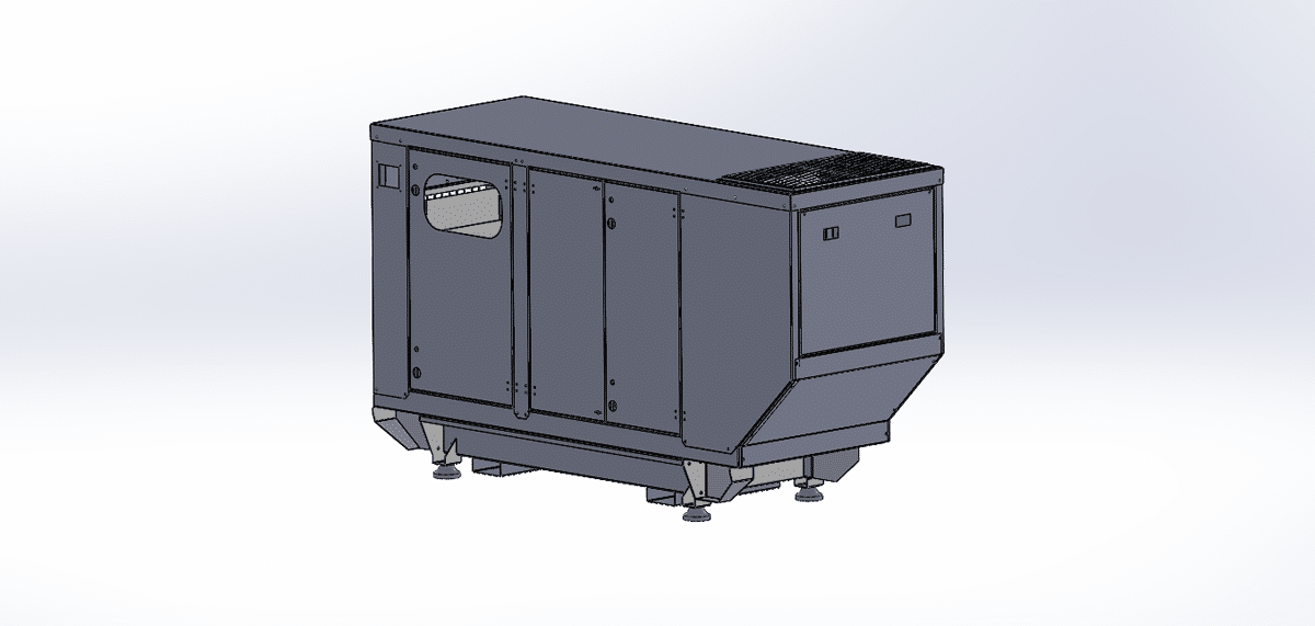 Ultimate Generator Cabinet Drawing Free Download - MechStream