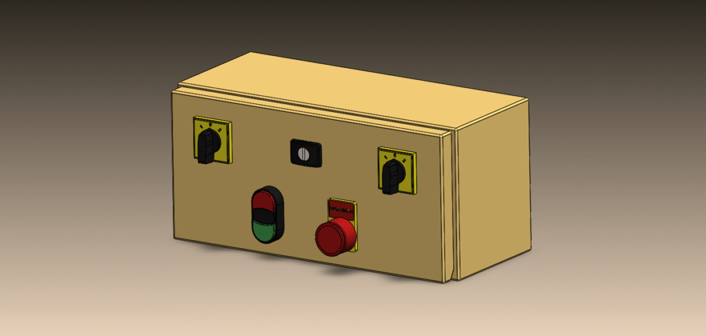 Amazing Indicator Light Box Drawing Free Download Now - MechStream