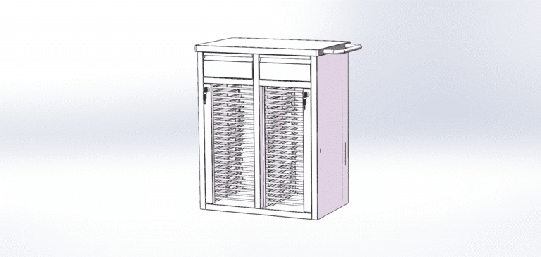 Ultimate Lockable Drawer Cabinets Drawing - MechStream