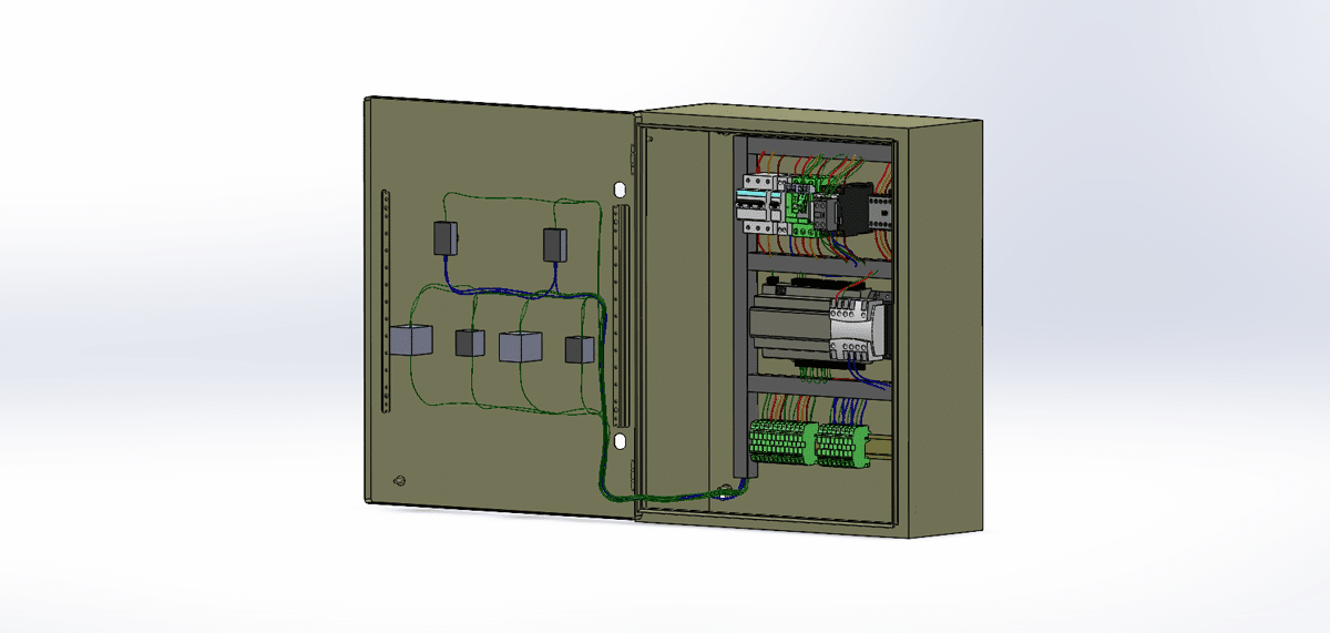 Unique Non-Standard Chassis With 3D Cabling Drawing Free Now - MechStream
