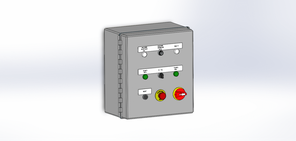 Amazing Pump Control Panel Model 650 Drawing Free Download Now - MechStream