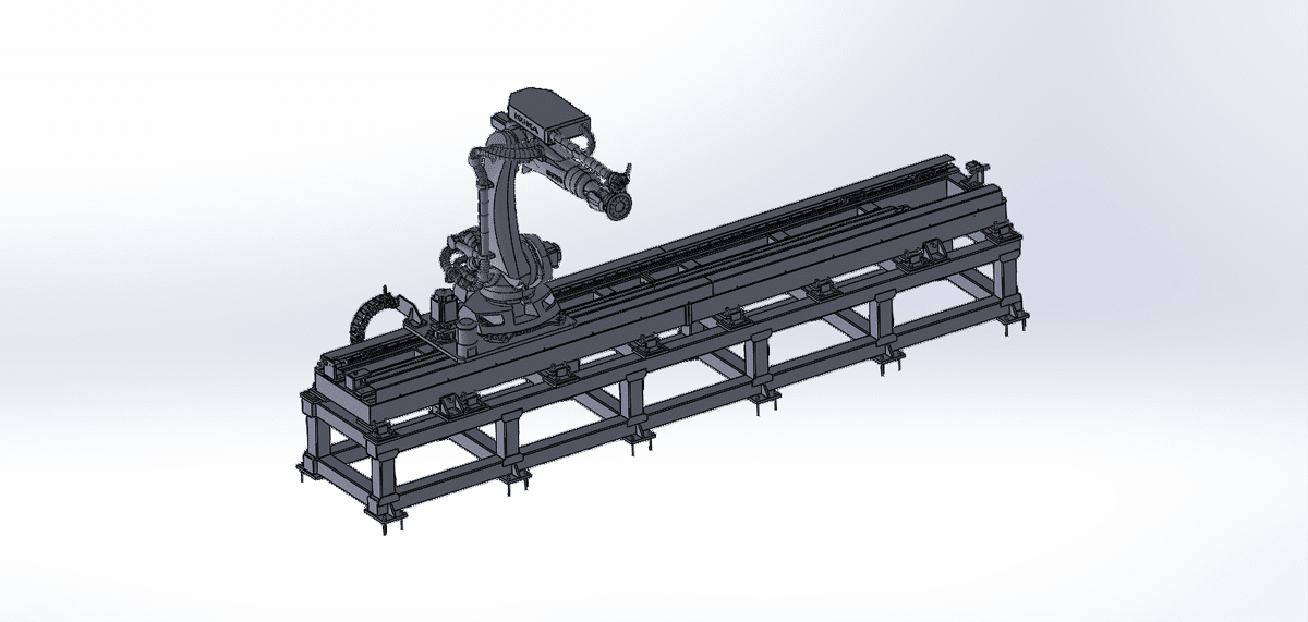 Get Your Ultimate Robotic Arm Walking Platform Drawing - MechStream