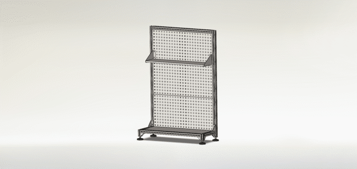 Essential Single-Sided Material Sorting Rack Drawing Logistics Free ...