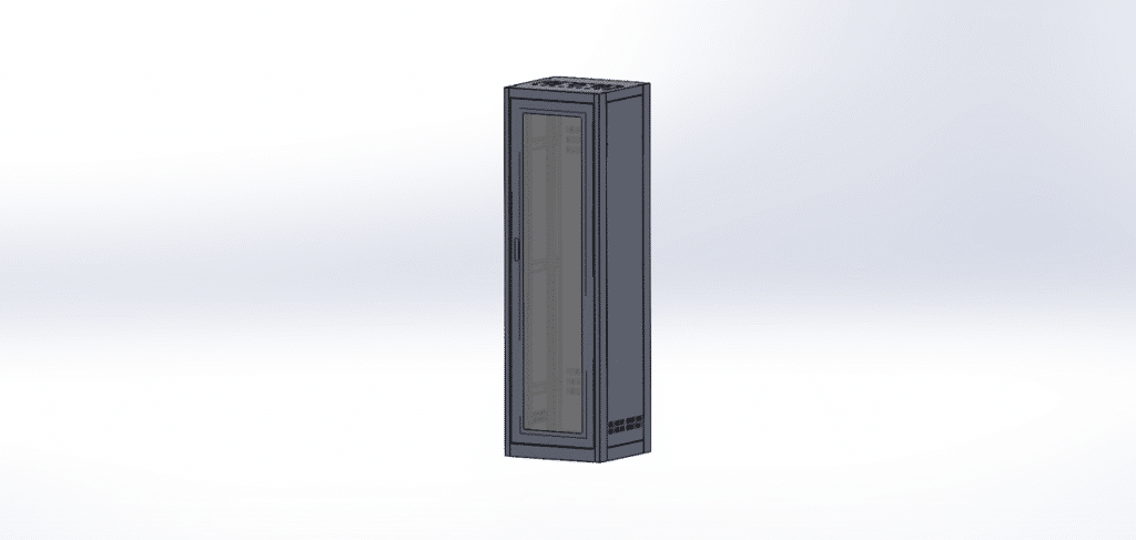 Download Ultimate Glass Server Rack Drawing - MechStream