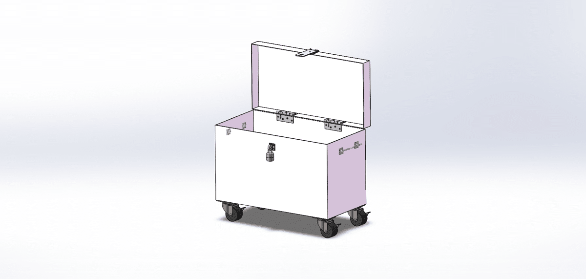 Get Your Ultimate Toolbox (With Wheels) Drawing - MechStream
