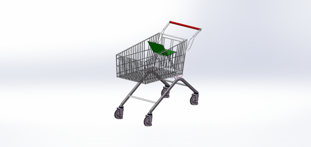 Essential Trolley 1 Industrial Platform Drawing Free Download - MechStream