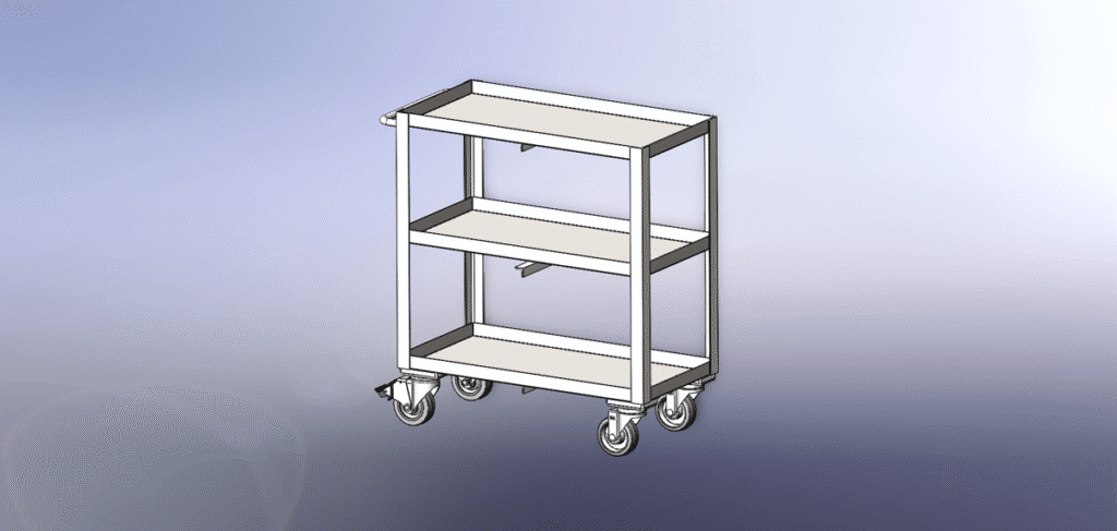 Essential Industrial Trolley Drawing Platform Cart Free Download ...