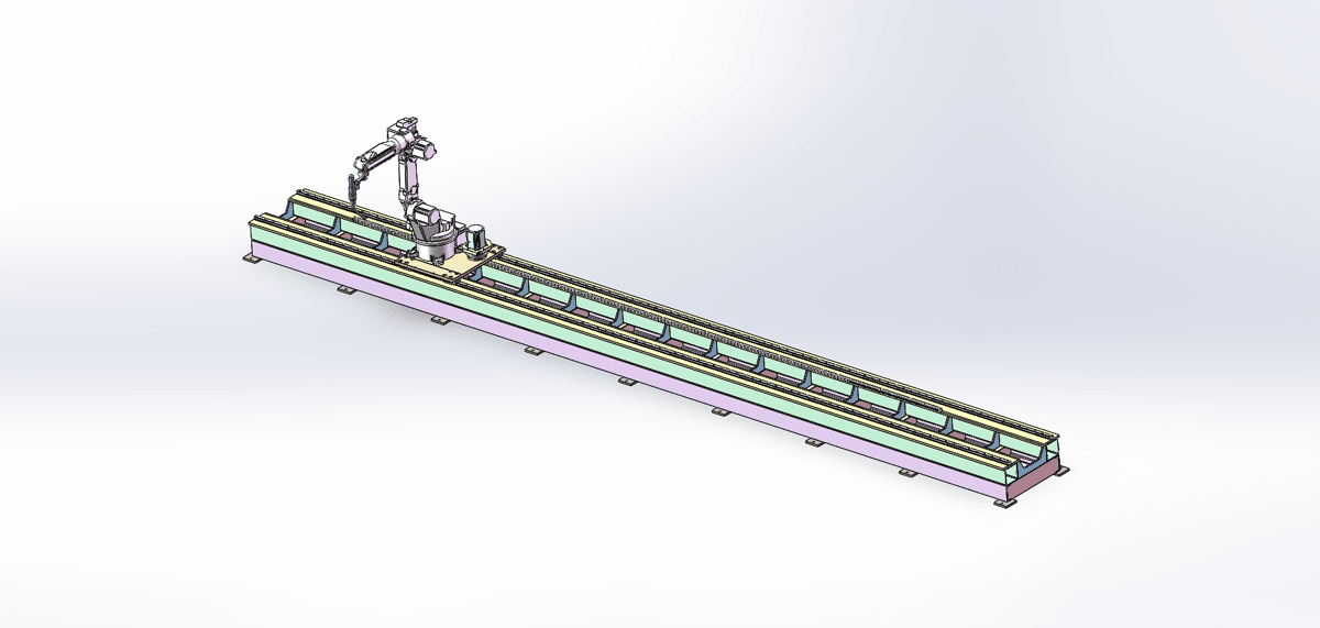 Precision Welding Machine Guide Rail Drawing Free Essential Blueprint ...